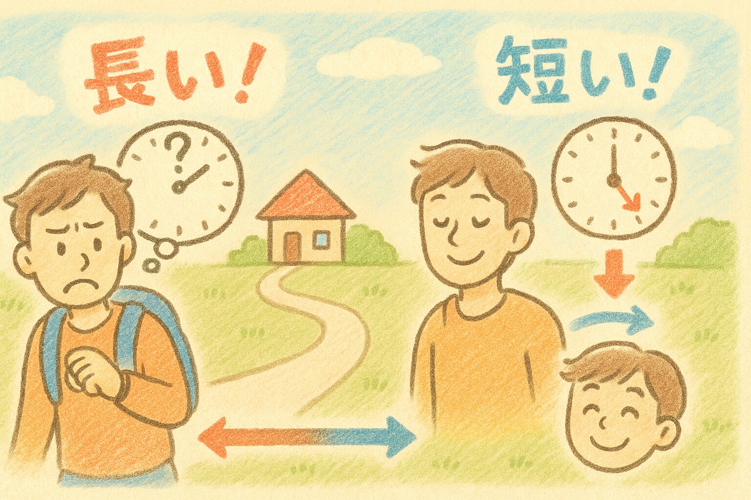 リターントリップ効果とは？帰り道が早く感じる心理の理由と実生活での使い方 | 心に響く瞬間